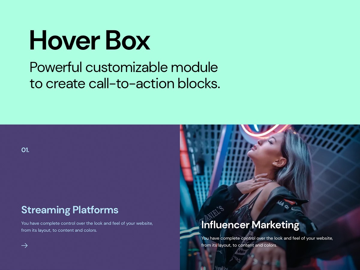 Hover Box Module by Room120