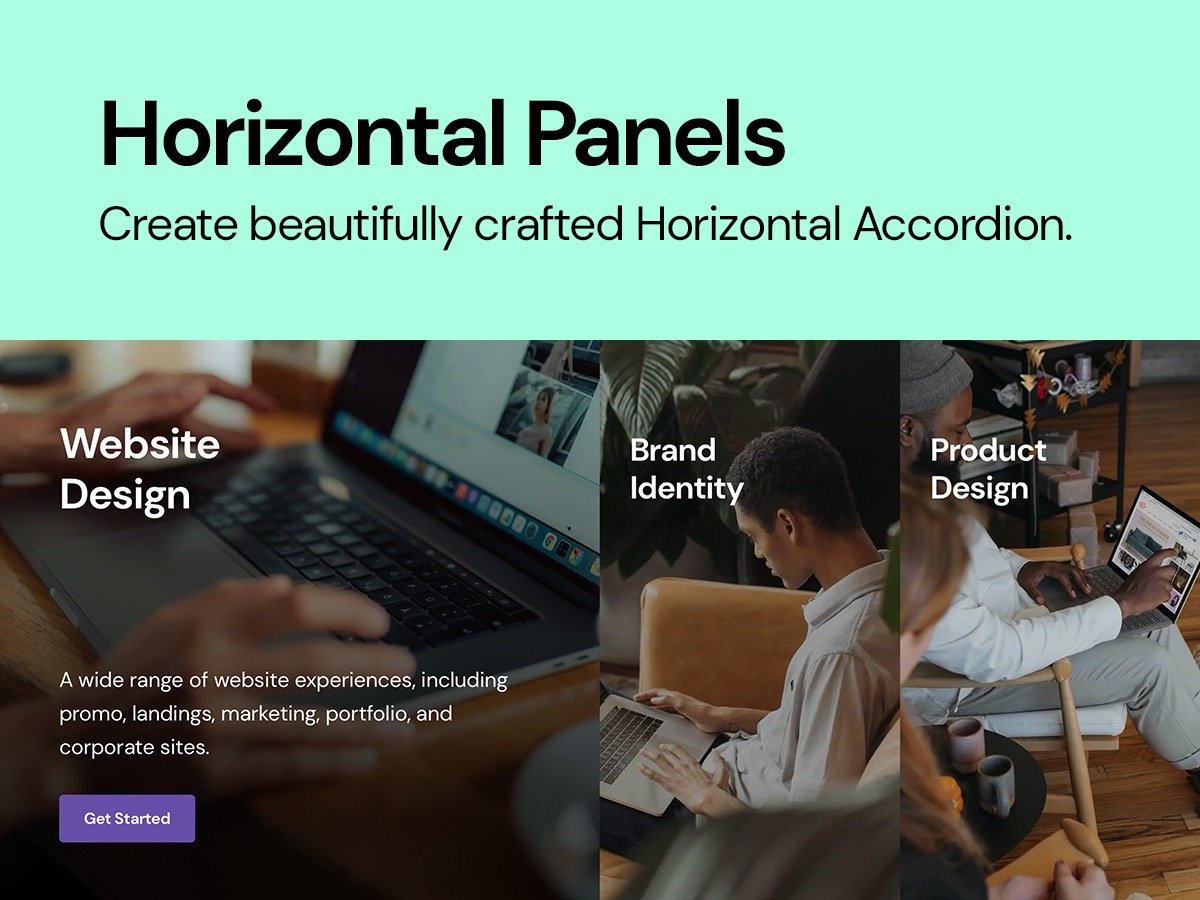 Horizontal Panels Module by Room120 Horizontal Panels Module by Room120